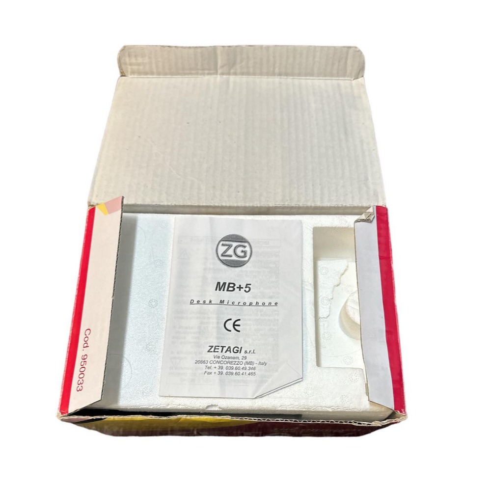 New Zetagi MB+5 CB Base Station Microphone Desk Mic - Own4Less